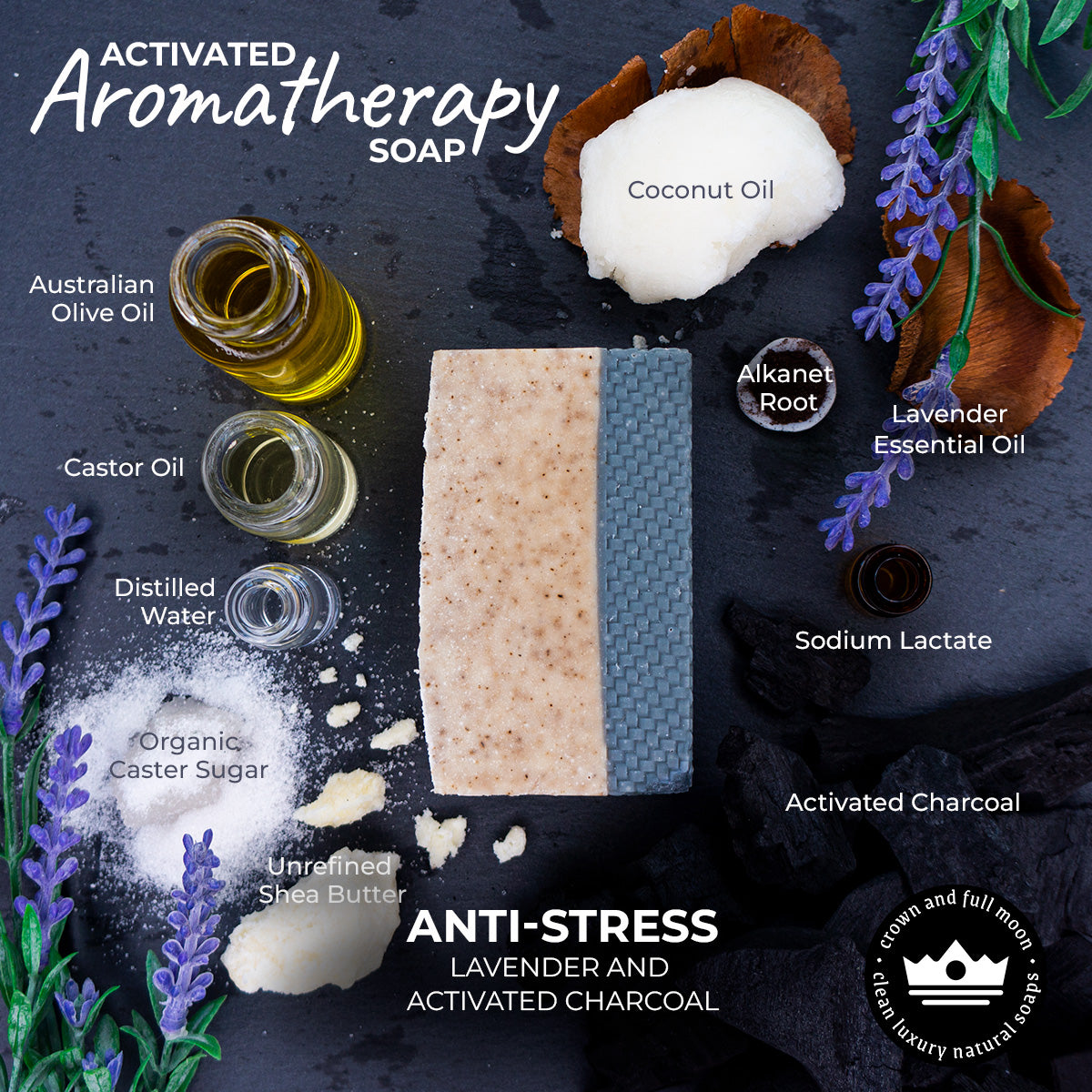 Activated Aromatherapy: Anti-Stress Lavender – C.A.F.M. Botanics
